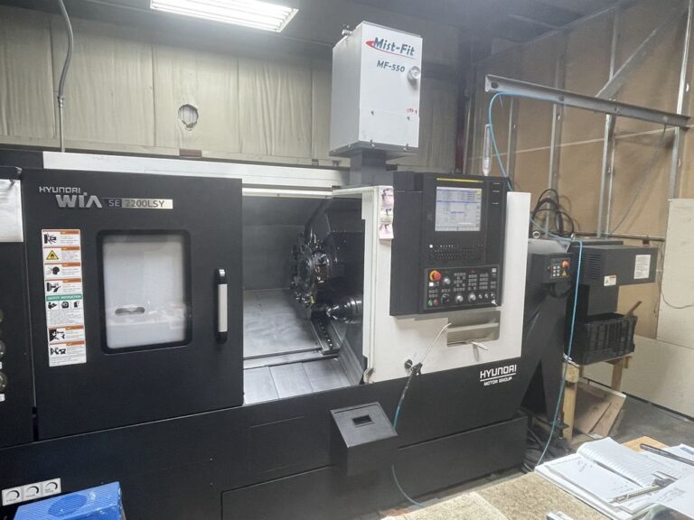 Hyundai-Wia SE2200LSY CNC Lathe w/Sub / Y Axis