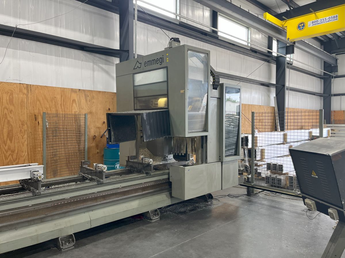 Emmegi Satellite 10350 5-Axis Mobile Gantry CNC Vertical Machining ...