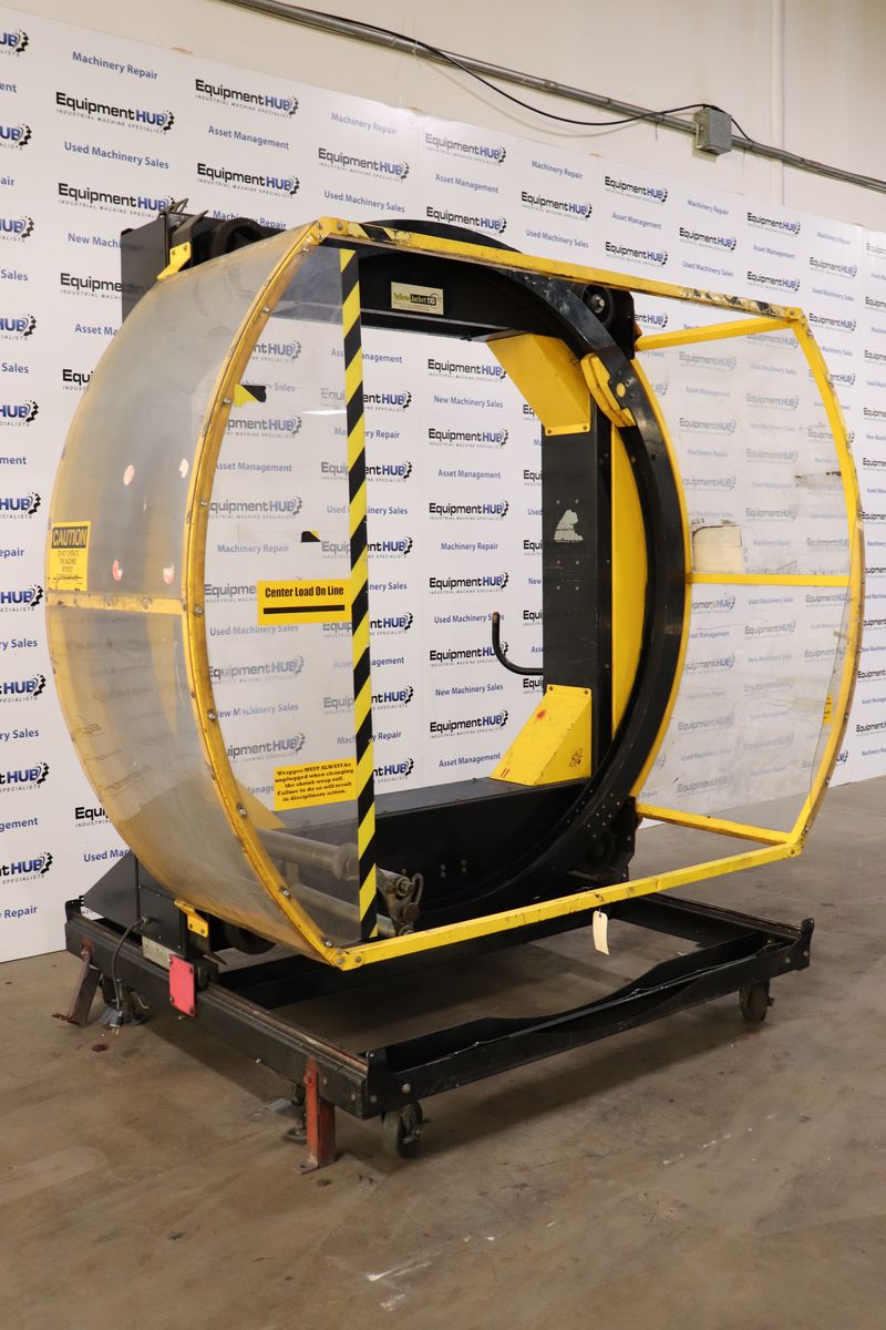 Yellow Jacket 110 87" Manual Orbital Stretch Wrapper - The Equipment Hub