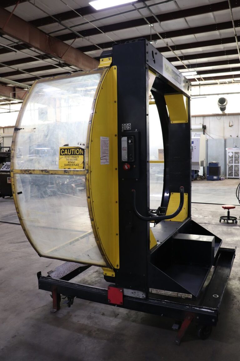 Yellow Jacket 110 87" Manual Orbital Stretch Wrapper - The Equipment Hub