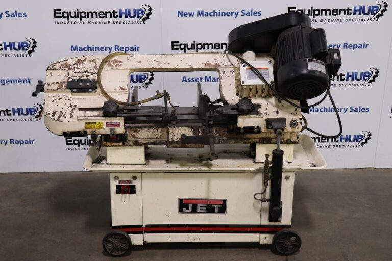 Jet HVBS-7MW 7" x 12" Horizontal Band Saw - The Equipment Hub