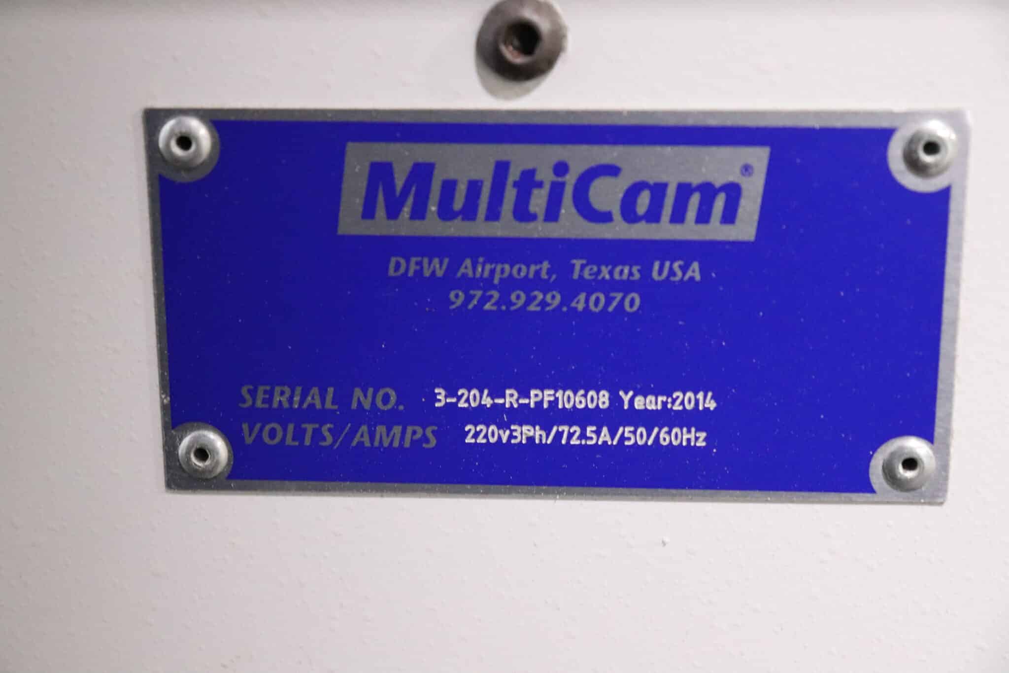 Multicam 3000 Series 3-204-R-PF 5' x 10' CNC Router (2014) - The ...