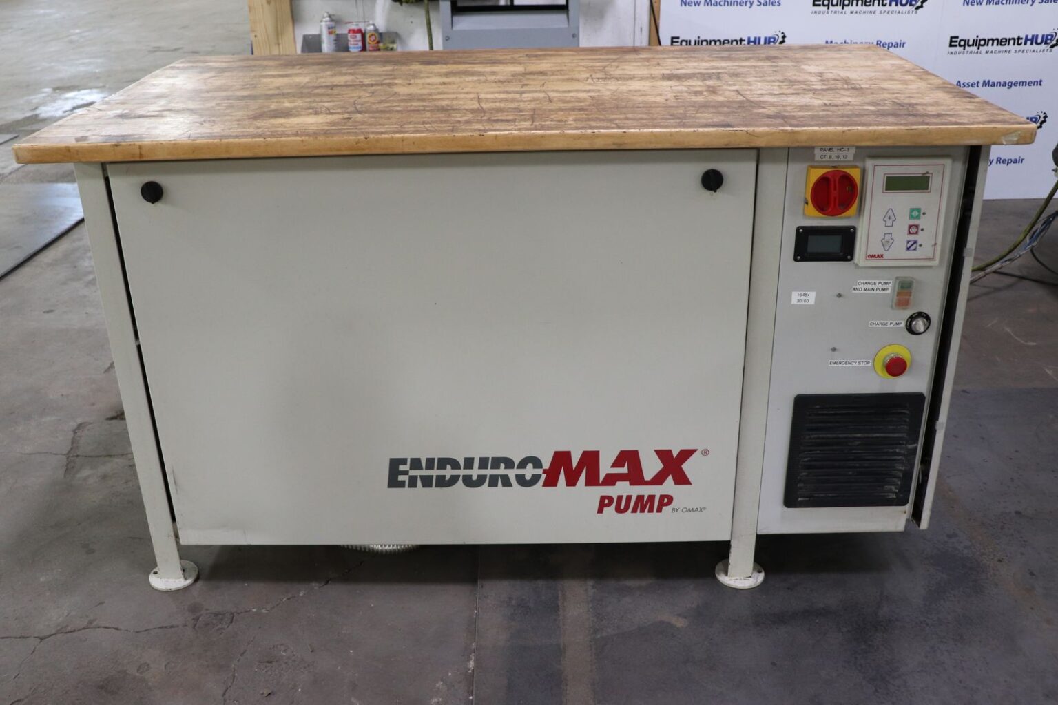 Omax 60120 5' x 10' CNC Waterjet Cutter w/ A-Jet Multi-Axis Head - The ...