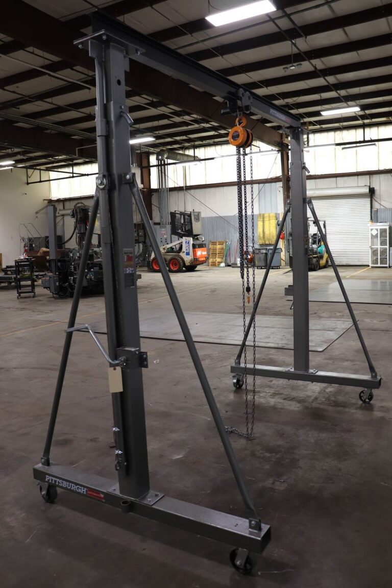 Pittsburgh Automotive 62510 1 Ton Telescoping Gantry Crane w ...