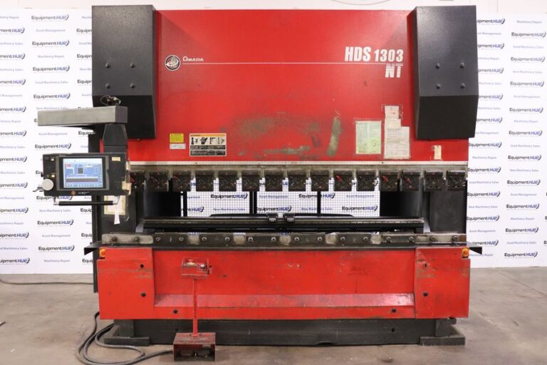 Amada HDS-1303NT 143 Ton x 10' 7 Axis CNC Press Brake - The Equipment Hub