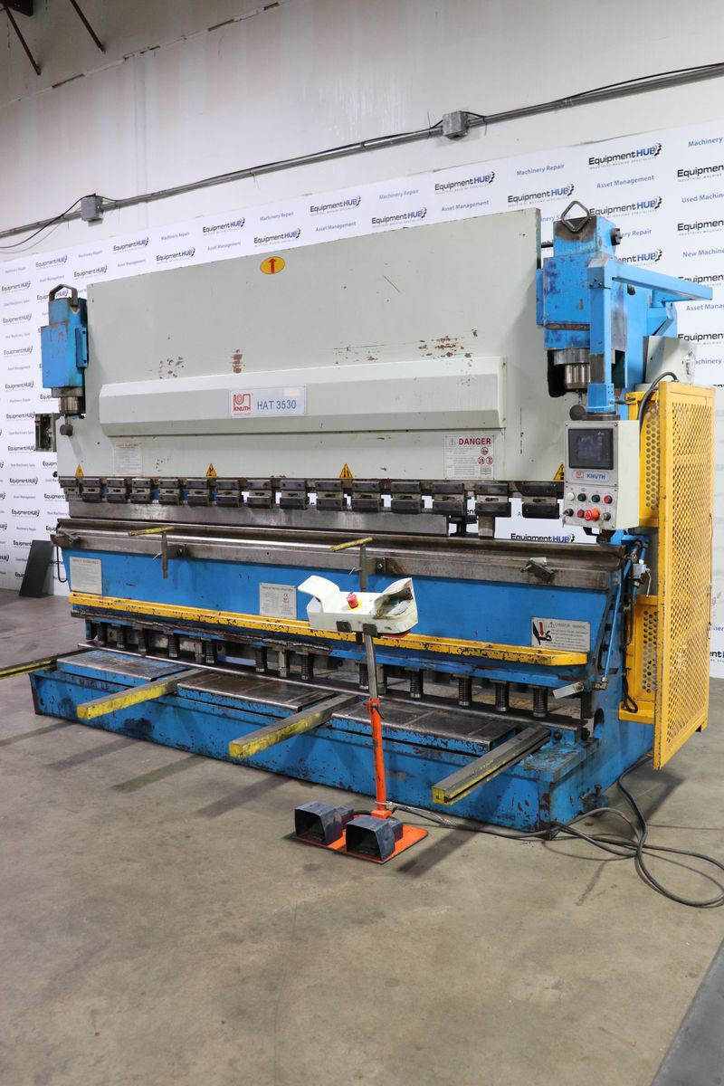 Knuth HAT3530 Hydraulic x Press Brake & Shear Combo Machine