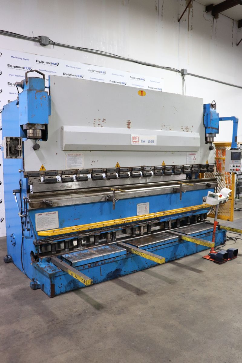Knuth HAT3530 Hydraulic x Press Brake & Shear Combo Machine