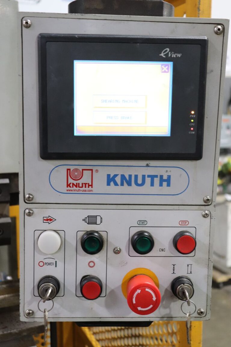 Knuth HAT3530 Hydraulic x Press Brake & Shear Combo Machine