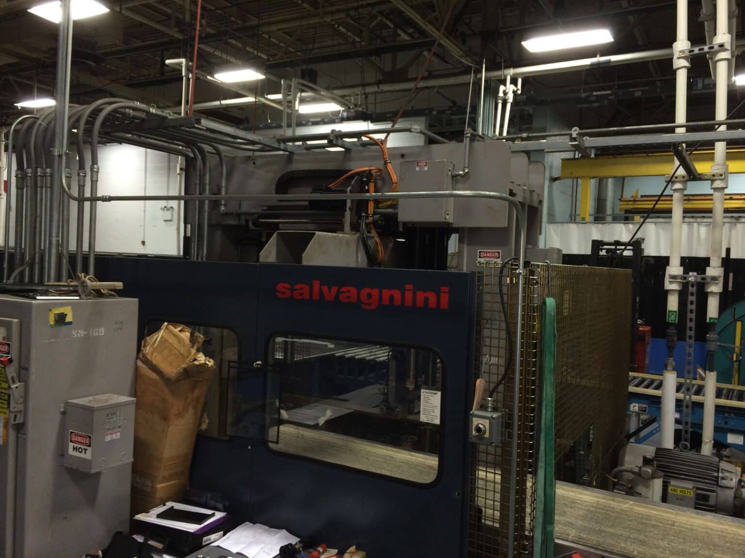 Salvagnini S4+P4 CNC Sheet Punching & Forming Line - The Equipment Hub