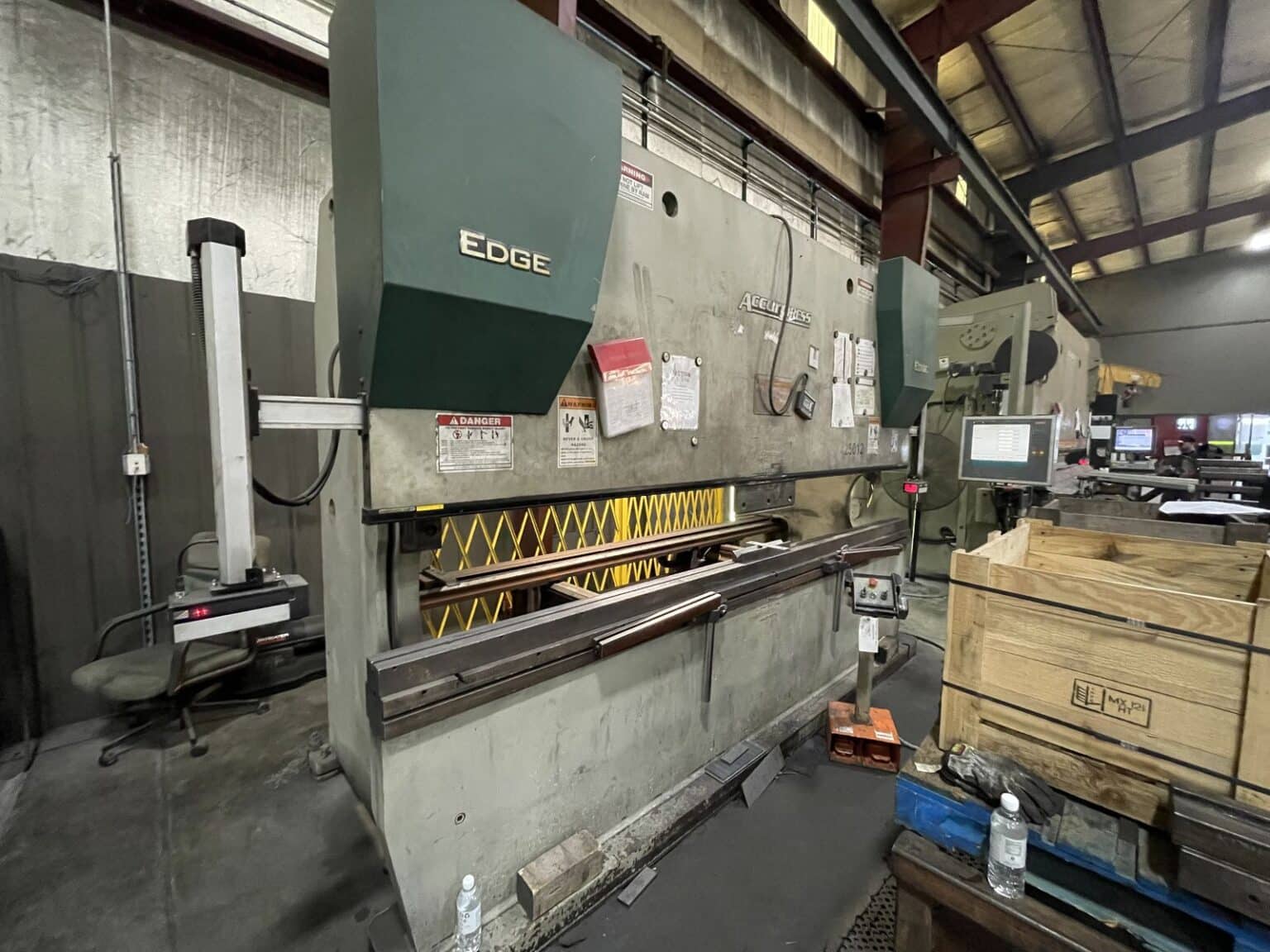Accurpress 425012 Edge 250 Ton x 12' CNC Press Brake - The Equipment Hub