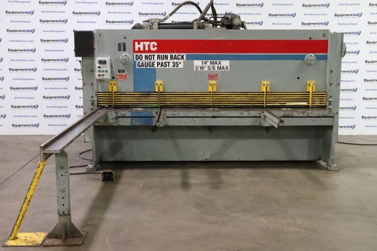 HTC 250-10 PS 1/4" x 10' Hydraulic Shear - The Equipment Hub