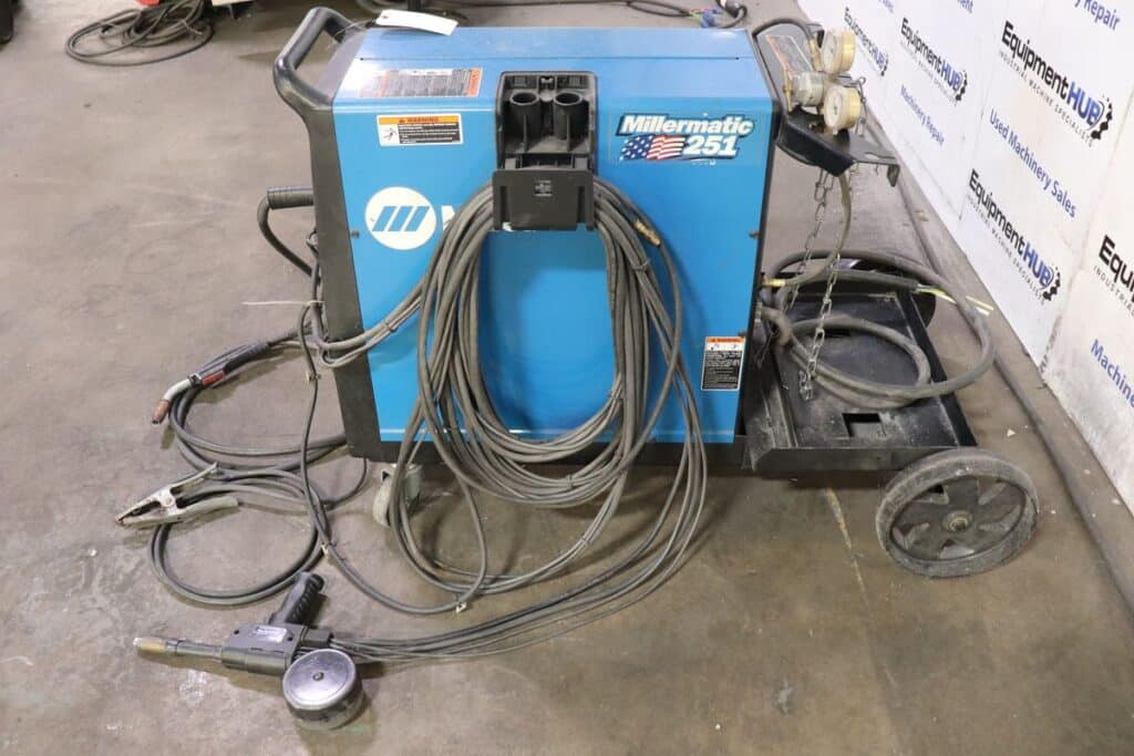 Miller Millermatic 251 Mig Wire Feed Welder - The Equipment Hub