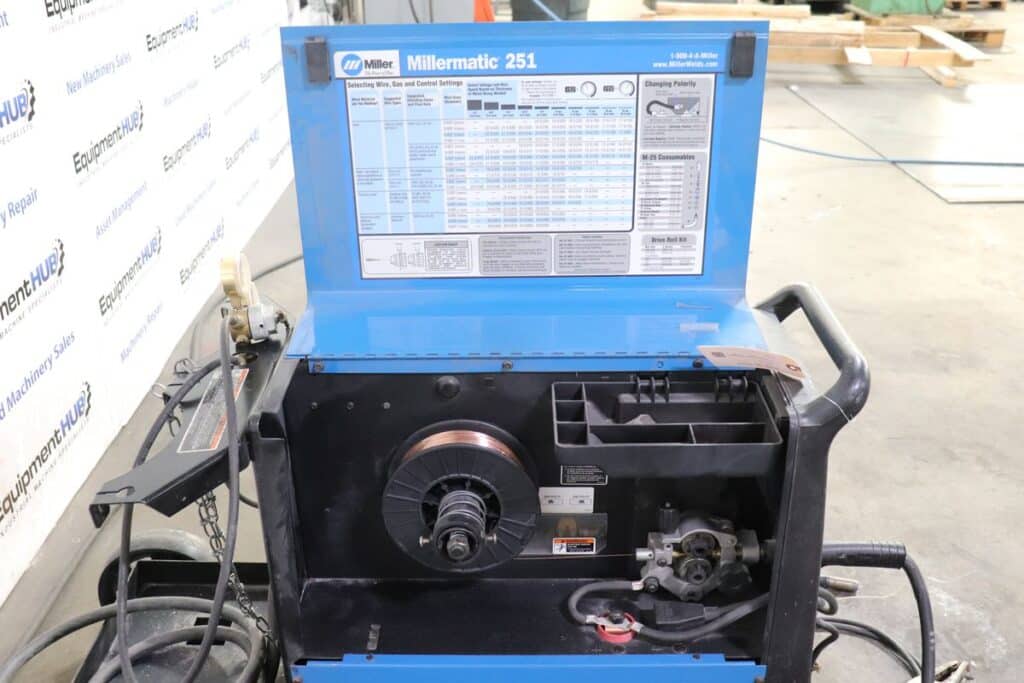 Miller Millermatic 251 Mig Wire Feed Welder - The Equipment Hub