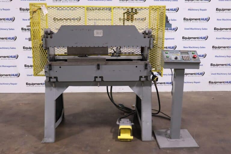 Atek Bantam BA120SFO 12 Ton x 4' Pneumatic Press Brake w/ Smart-Gage ...