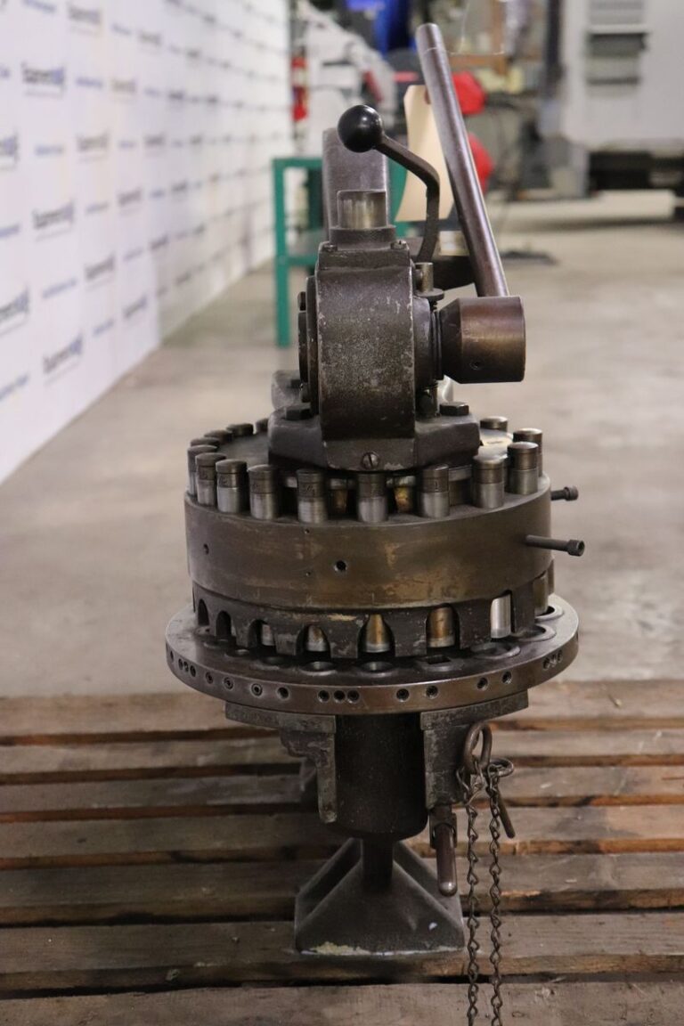 Rotex R18A 8 Ton 18" Throat Manual Rotary Hand Turret Punch - The ...