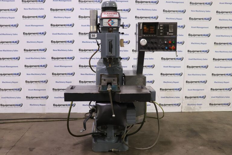 Clausing Kondia FV-1 CNC 3-Axis Vertical Milling Machine w/ Kurt D80 ...