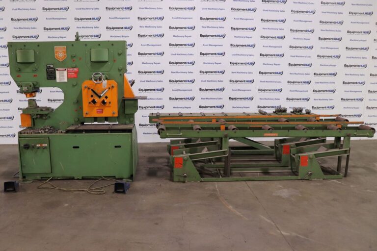 Peddinghaus Peddimax No. 1 140 Ton Dual Cylinder Hydraulic Ironworker w ...