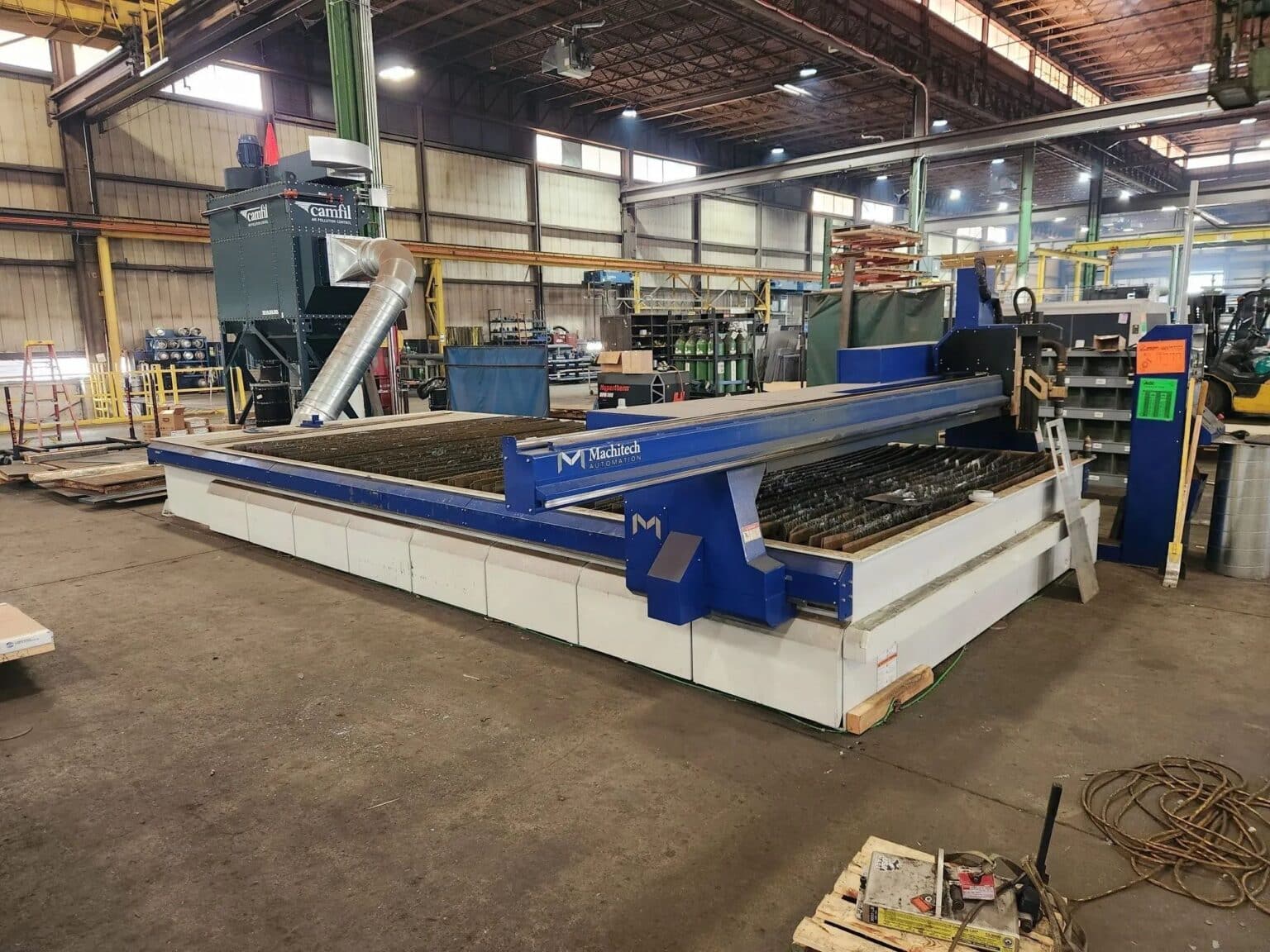 Machitech Diamond Cut 10' x 20' Hypertherm XPR 300 CNC Plasma Cutter ...