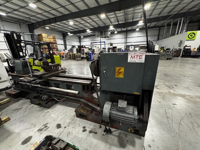 National 32" x 120" Gap Bed Engine Lathe - The Equipment Hub