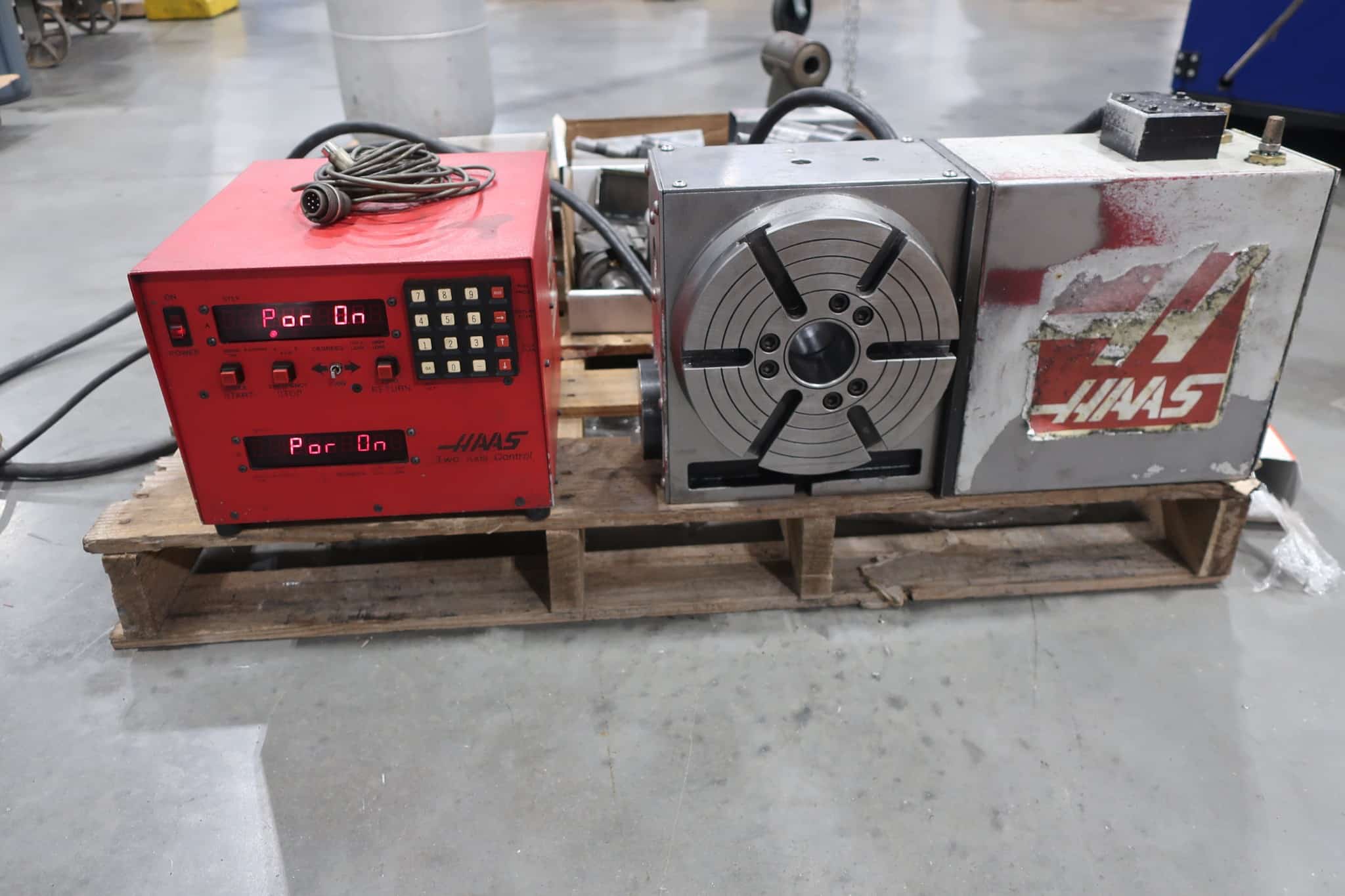 Haas HRT160 8" Rotary Table w/ 2-axis control - The Equipment Hub