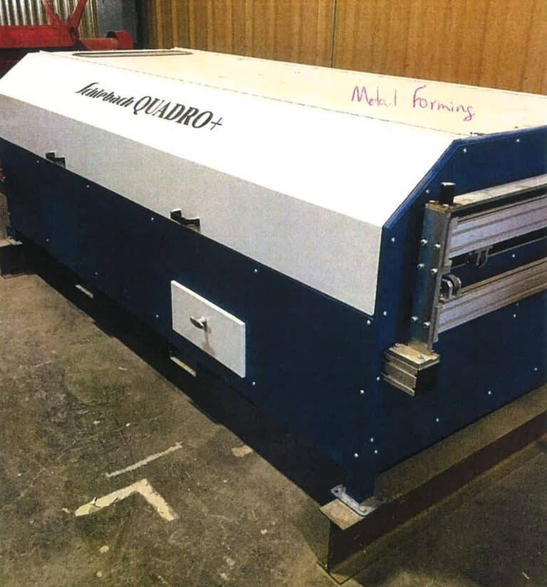Schlebach QUADRO+ Profiling Machine w/ Decoiler for Manufacturing Clip ...