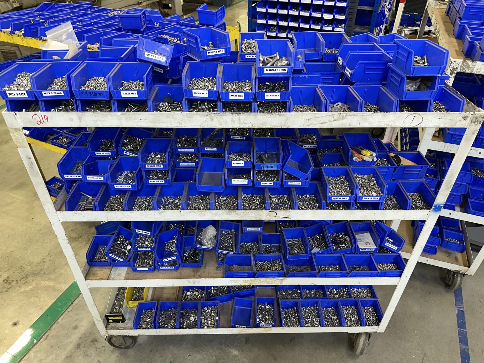 Fastenal Large Inventory of Fastenal Stainless Steel Hardware and ...