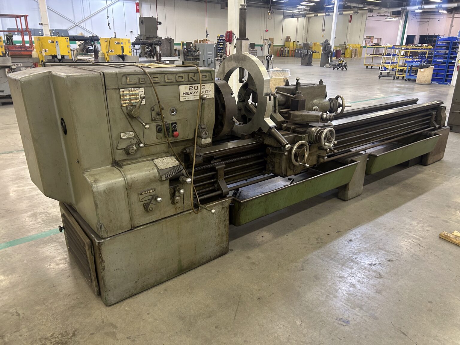 LeBlond 2013 Heavy Duty 21" x 120" Engine Lathe - The Equipment Hub