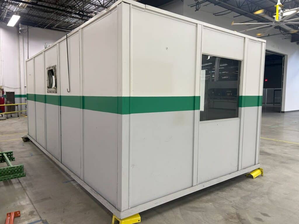 21' L x 11' W x 9' H In-Plant Modular Office Building - The Equipment Hub