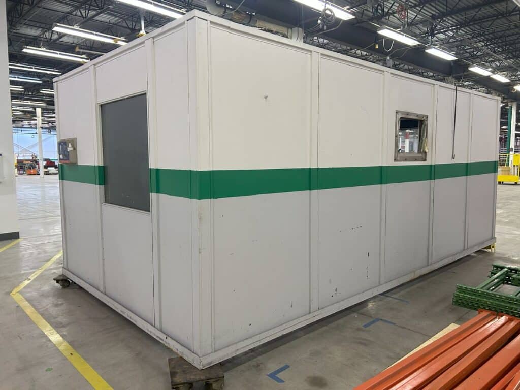 21' L x 11' W x 9' H In-Plant Modular Office Building - The Equipment Hub