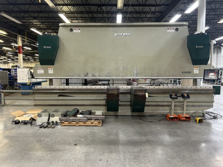 Accurpress Edge 435020/22 350 Ton X 22' 11-Axis CNC Press Brake - The ...