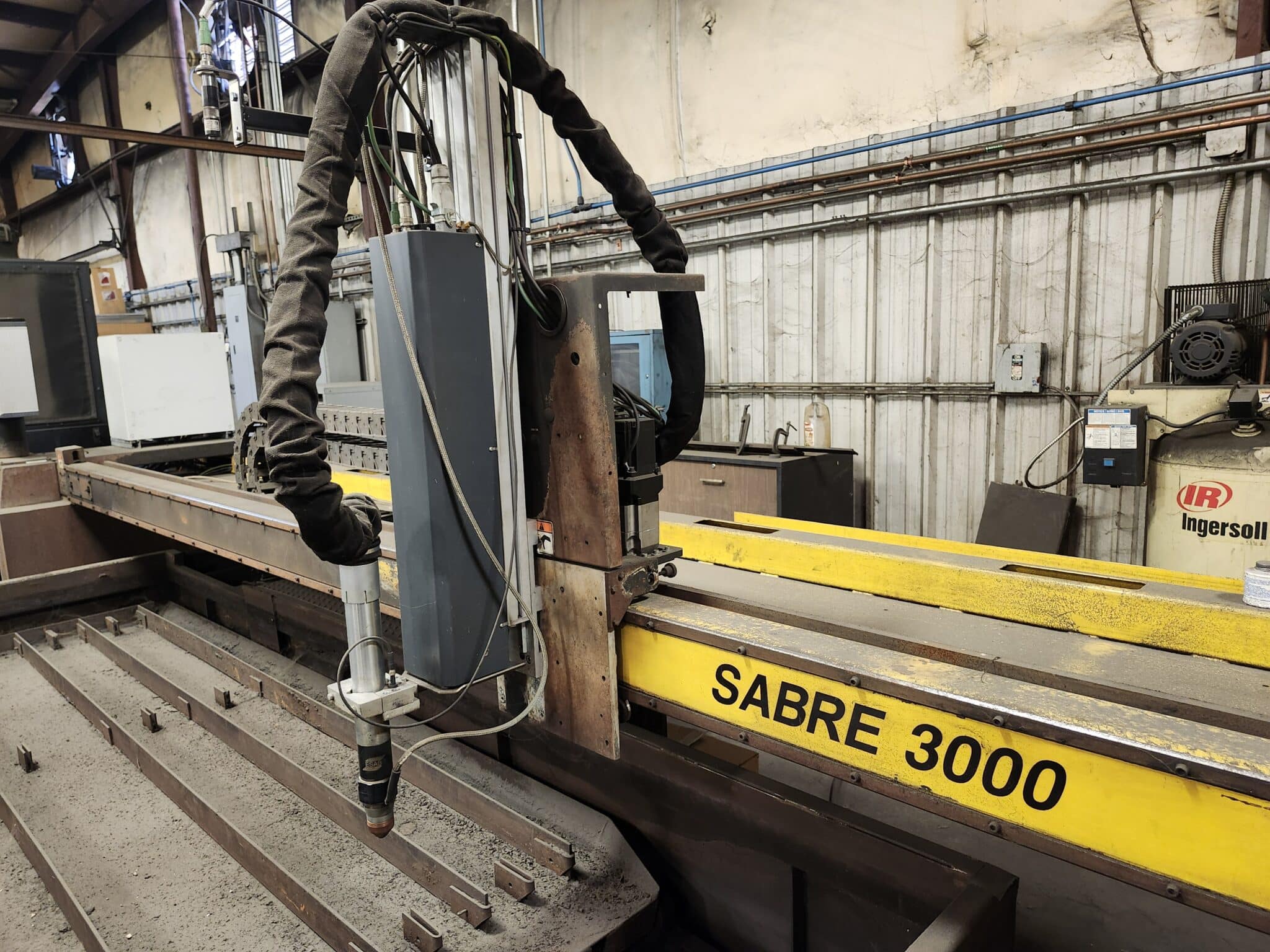 Esab Sabre 3000 11' x 11' CNC Plasma Table (2022 Control / Power Source ...