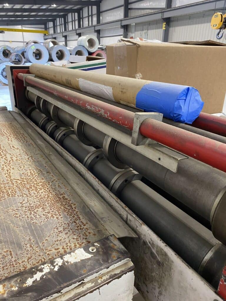 Schlebach MSS 1250 Automatic Slitting & Cut To Length Line w ...