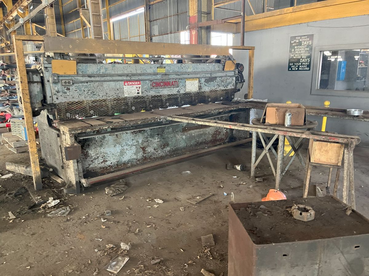 Liquidation Sale of All Assets at Maddox Foundry - The Equipment Hub