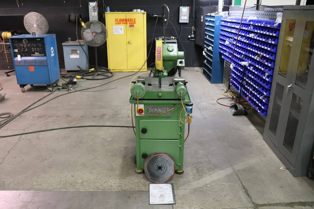 Doringer D350 14" Mitering Metal Cold Saw w/ Pneumatic Clamping - The ...