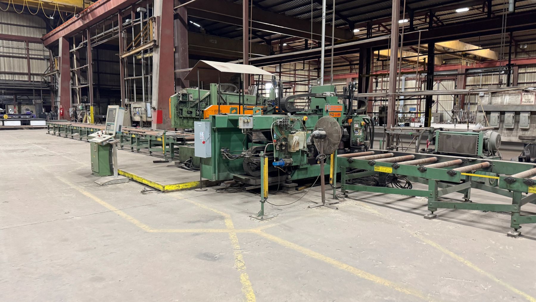 Peddinghaus PCD1100 Beam Drill and Cutting Line - The Equipment Hub