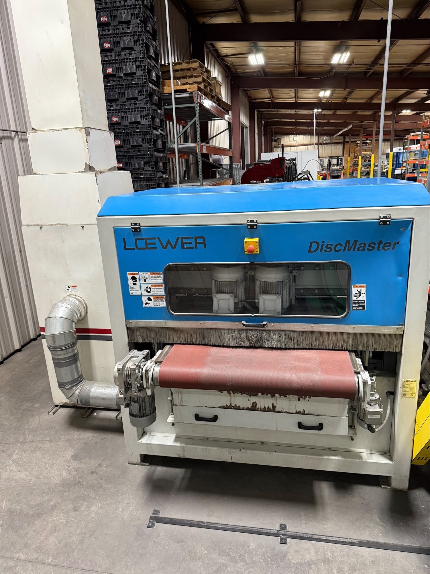 Loewer DM4TD1000 Disc Master Deburring and Edge Rounding Metal ...