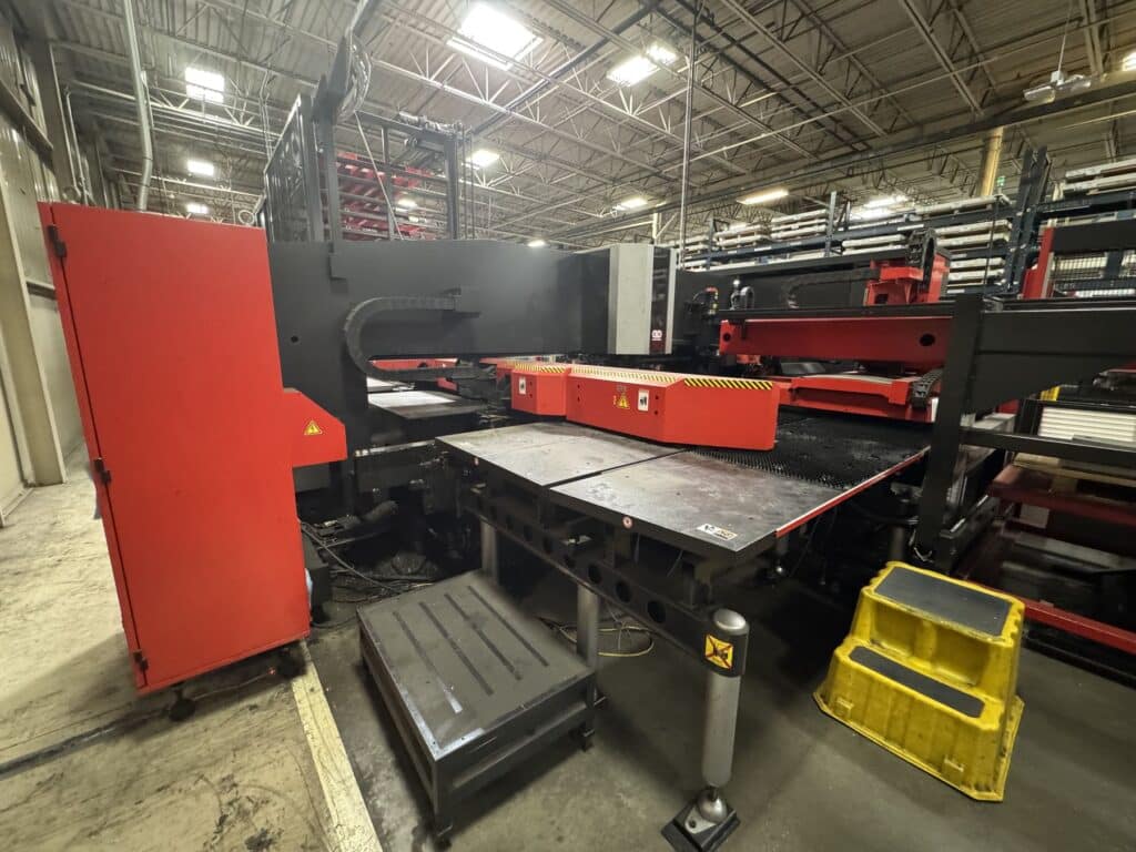 Amada EM-3612-ZRT CNC Turret Punch Press w/ 300 Tool Changer - The ...