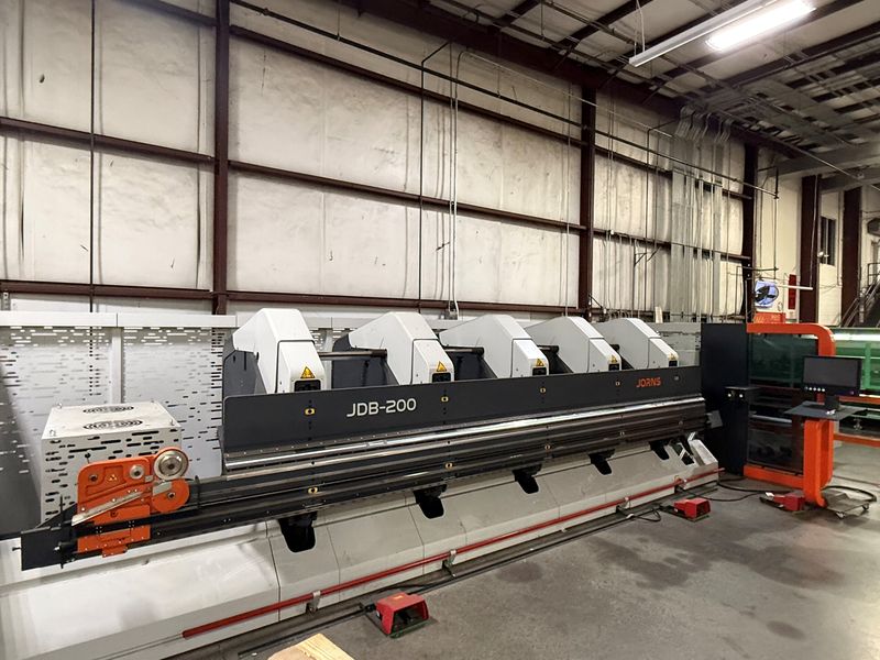 Jorns JDB-200G 3mm x 5.2m Double Bending CNC Folding Machine (2021 ...