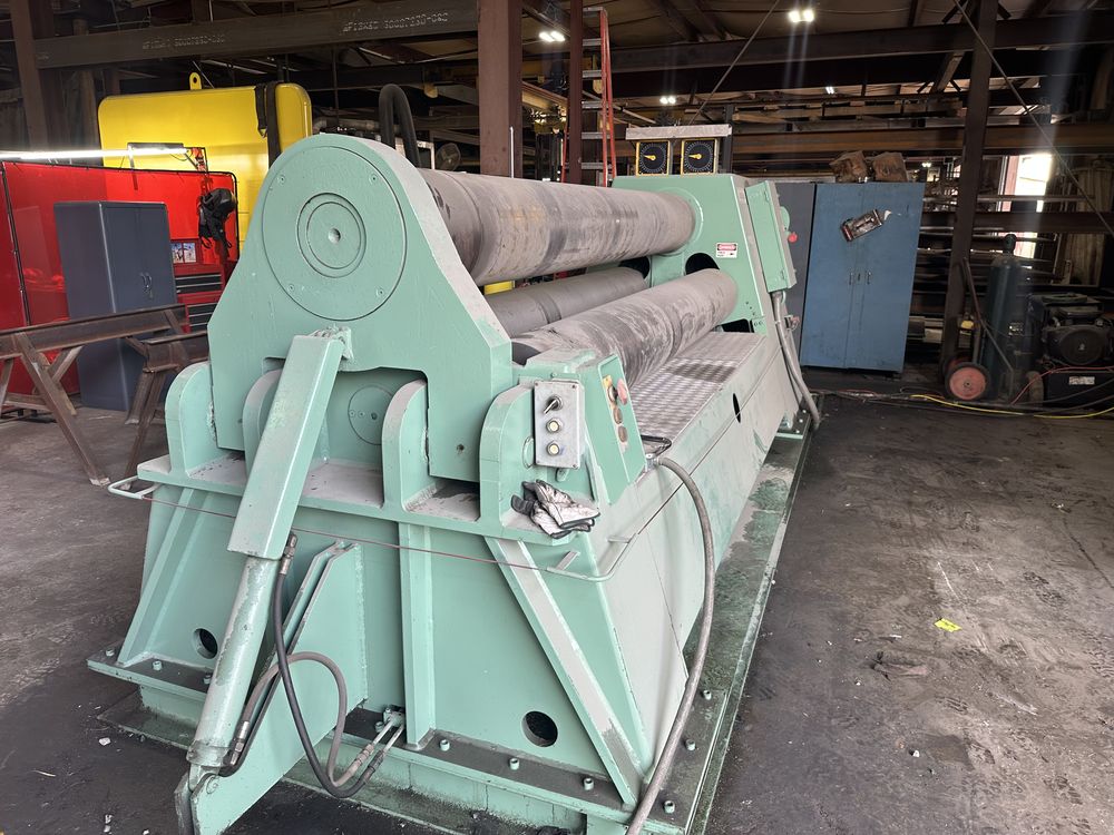 Roundo PS-360 1" x 10' Hydraulic Plate Bending Roll - The Equipment Hub