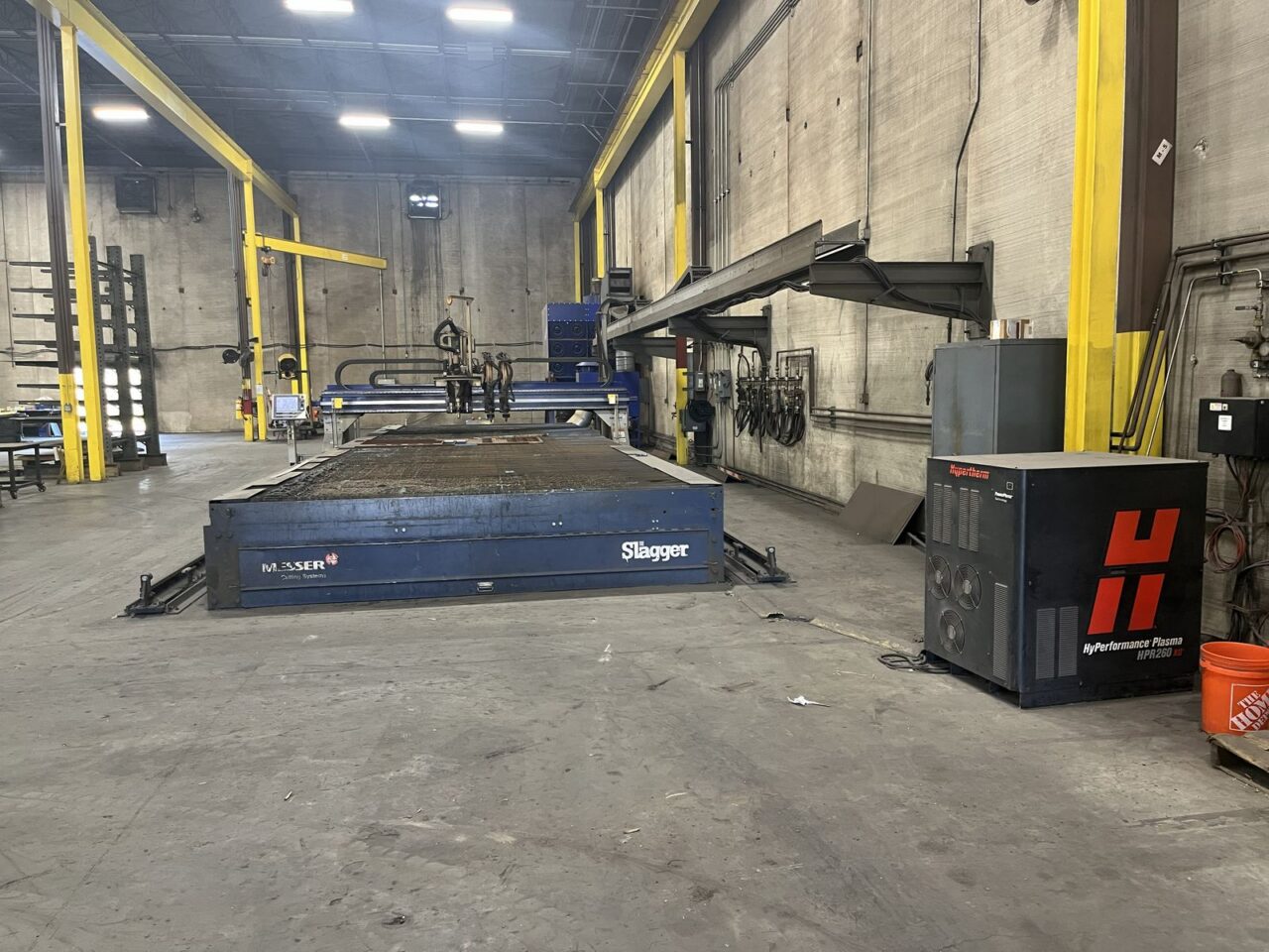 Messer M 12' x 42' Bevel Head Oxy Torch Hypertherm HPR260XD CNC Plasma ...