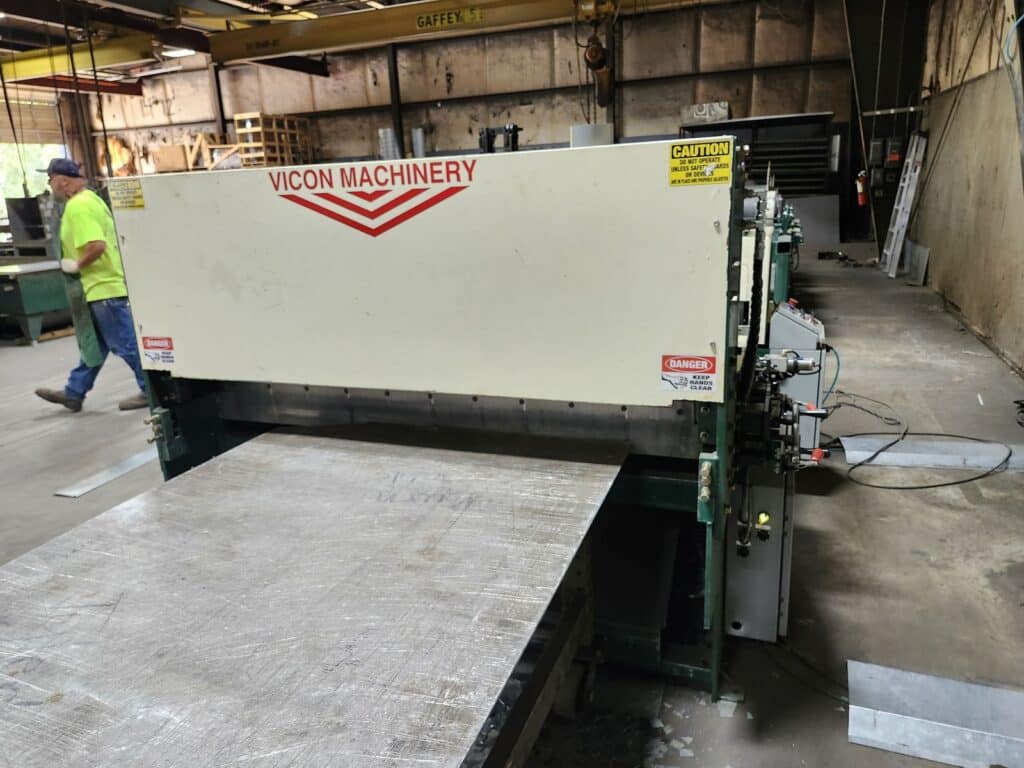 Vicon V-60-16-NS Duct Line Express Coil Line with 4 Underfed Decoilers ...